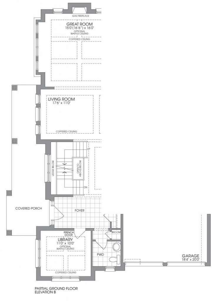 Bradwell-PARTIAL-GROUND-FLOOR- ELEVATION-B - Lakeview Homes